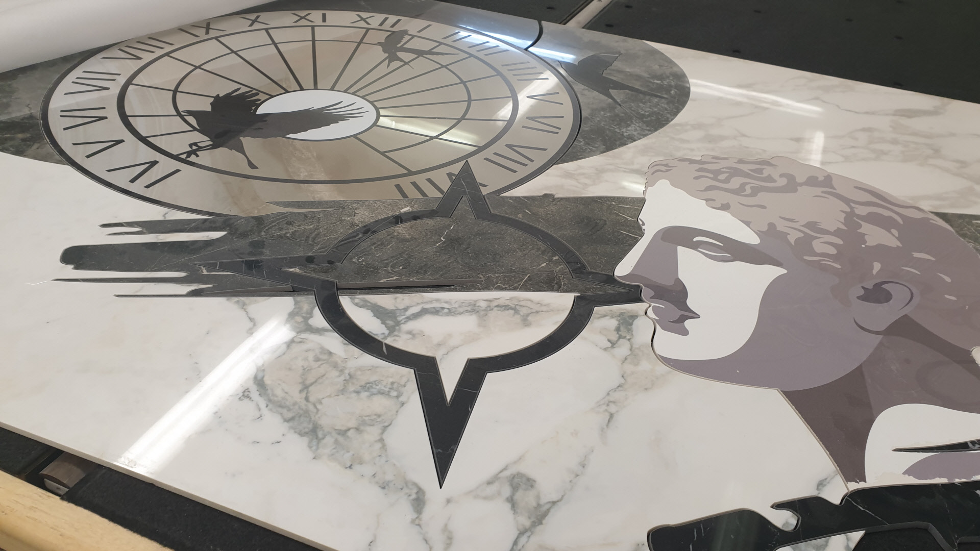 Digitální tisk na dlažbu, dlažba s vlastním potiskem | TechnoArt